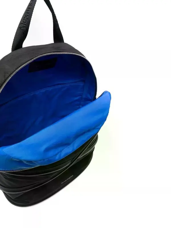 Alexander McQueen Harness Logo Backpack