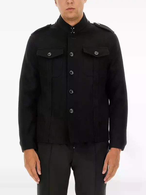 TOM FORD Buttoned Shirt Jacket - Black