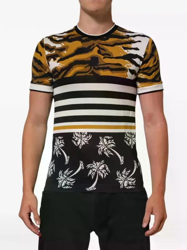 Dolce & Gabbana Printed Crew-neck T-shirt