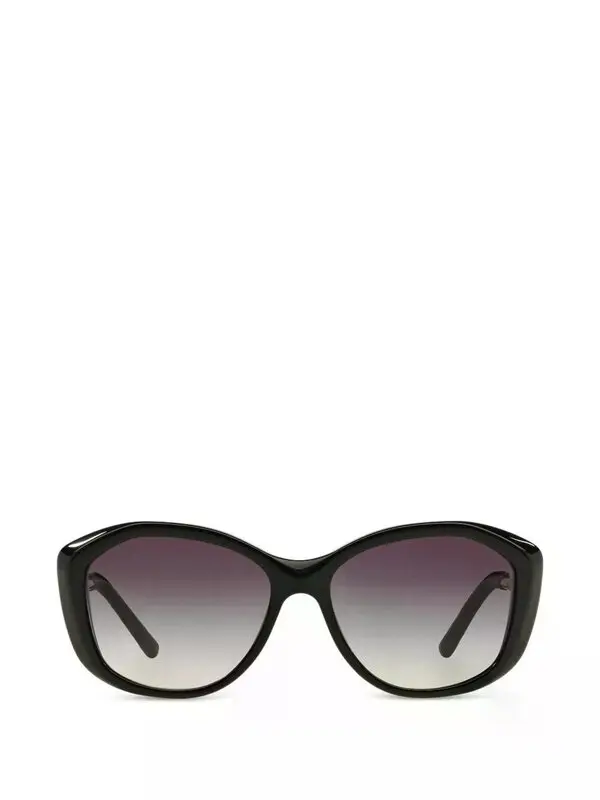 Burberry Geometric-frame Sunglasses - Black