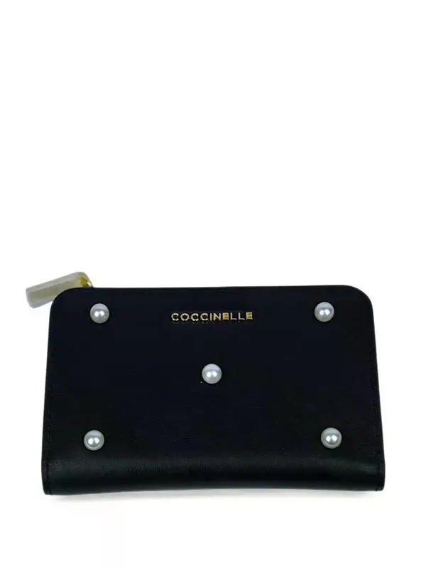 COCCINELLE Pearl-stud Zip-around Wallet