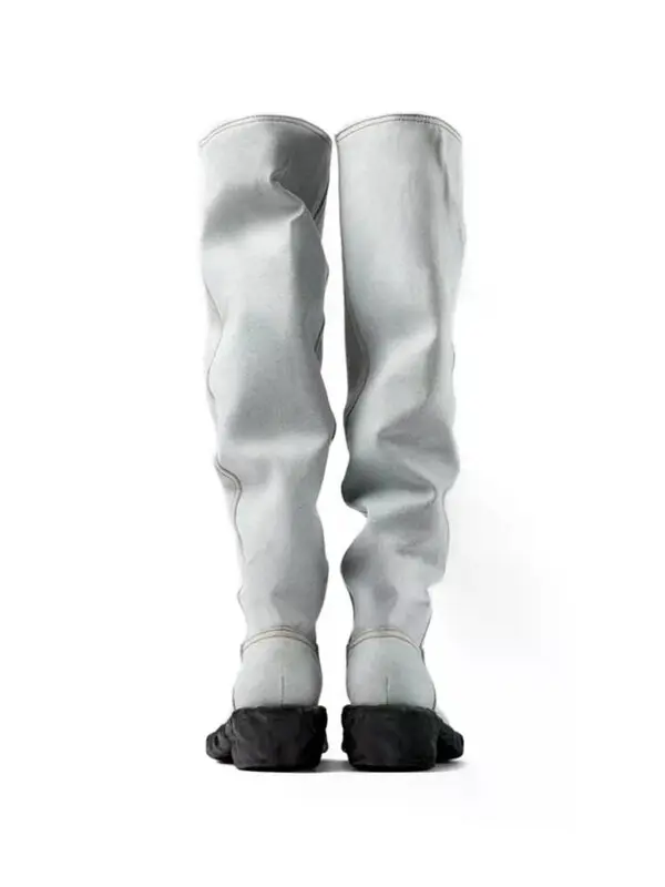Camper Venga Denim Knee-high Boots