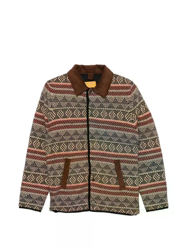Guest In Residence Geometric-pattern Jacket