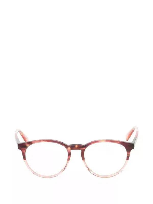 Longchamp Round-frame Glasses - Red