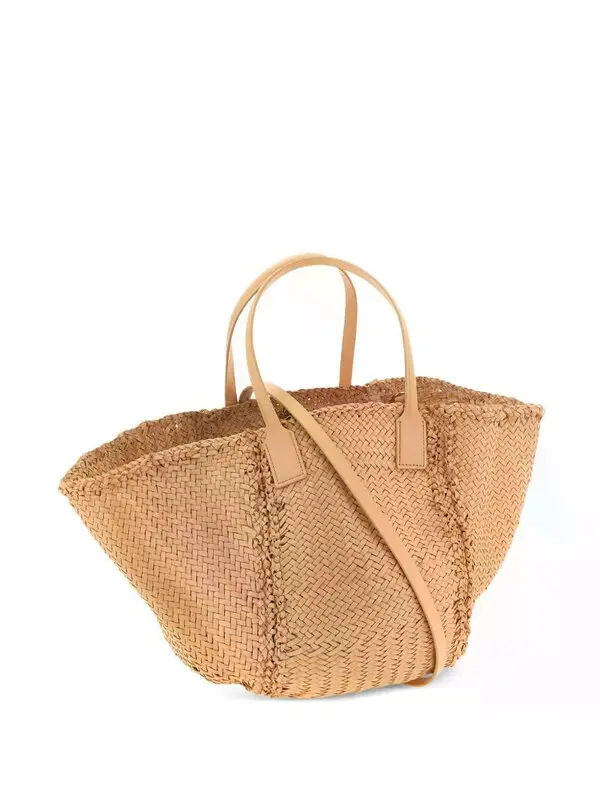 Dragon Diffusion Teresa Maxi Cabas Hand-woven Tote Bag - Neutrals