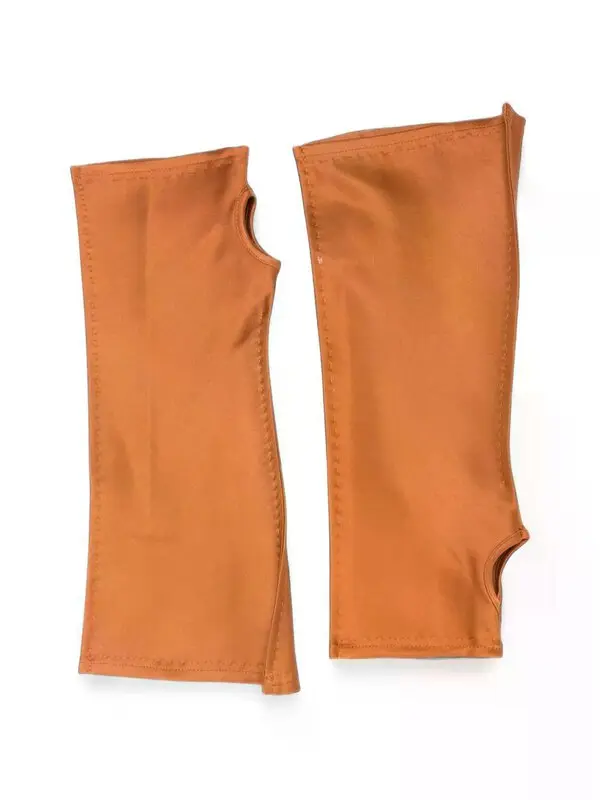 THE M.. Zurich Fingerless Gloves - Orange