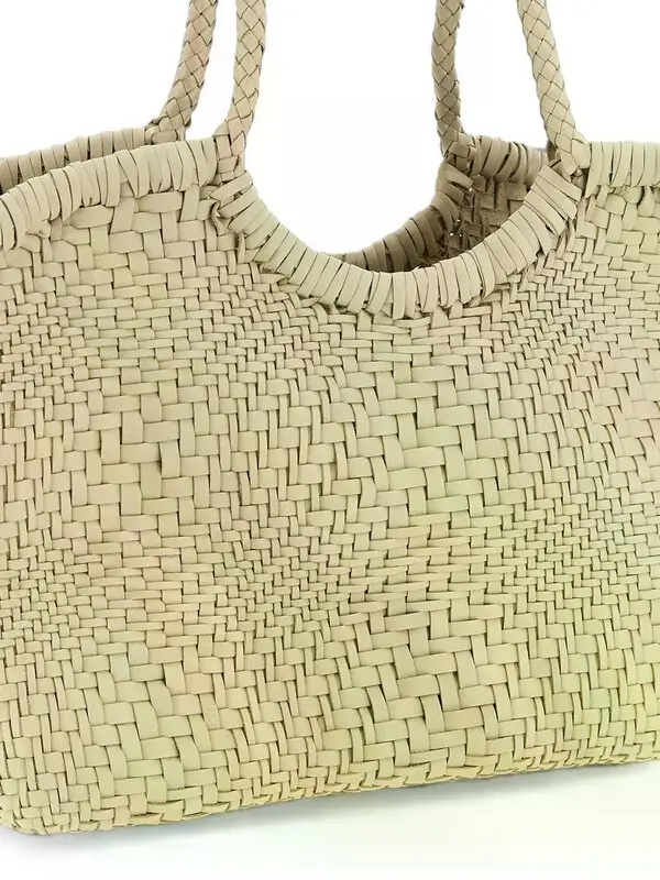 Dragon Diffusion Nantucket Optical Leather Tote Bag