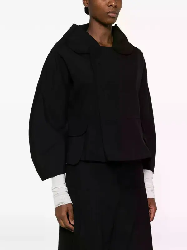 Comme Des Garçons Peter-pan-collar Jacket