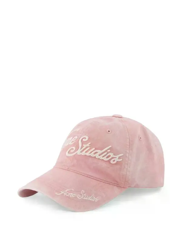 Acne Studios Logo-embroidered Baseball Cap