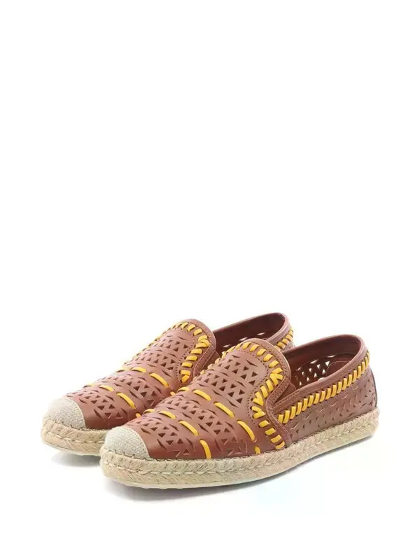 TOD'S 2010s Gommino Espadrilles - Brown