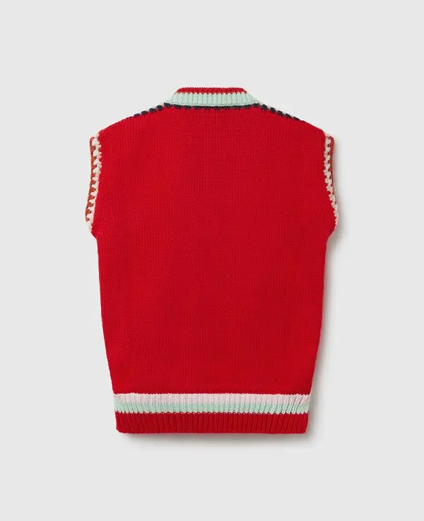 Stella McCartney Hand-crocheted Heart Vest