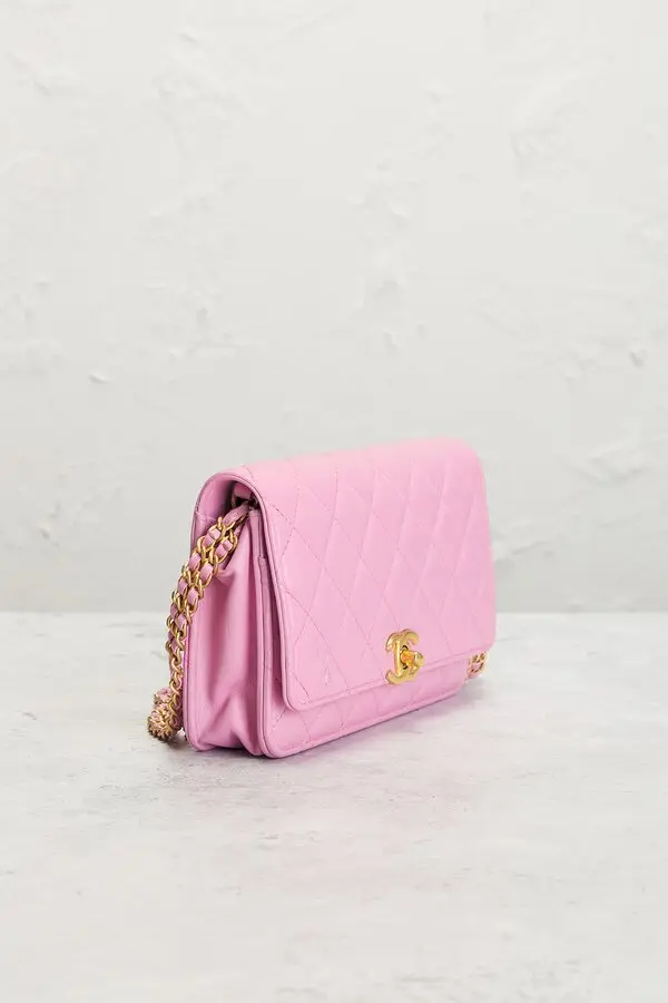 Chanel Lambskin Wallet On Chain