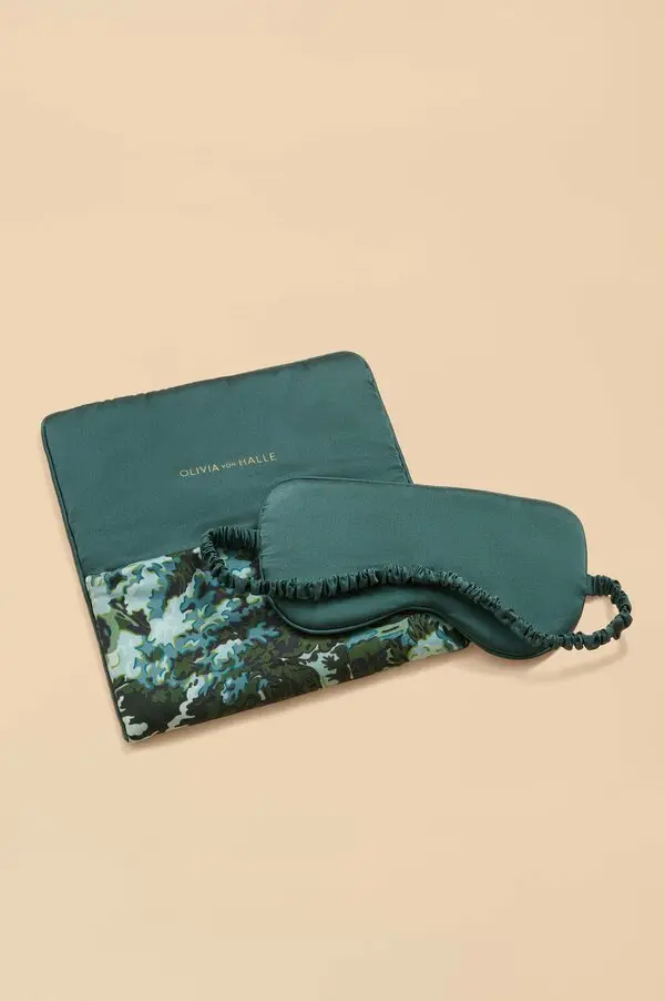 Olivia Von Halle Audrey Linden Forest Eye Mask