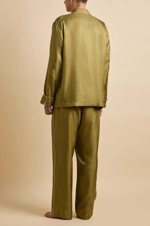 Olivia Von Halle Laurent Lucien Polka Dot Pajamas