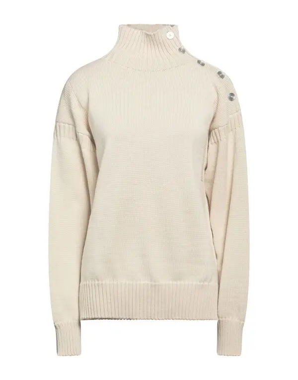 JIL SANDER Turtleneck Ivory Size Wool