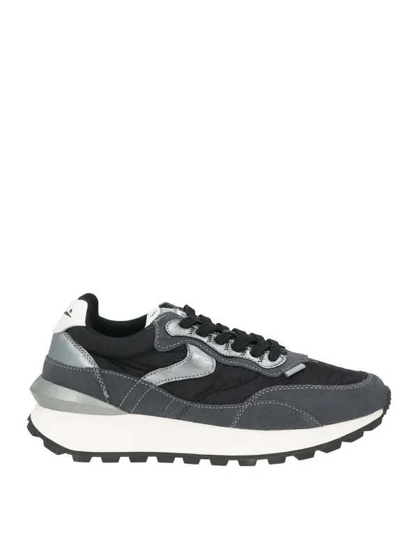 VOILE BLANCHE Sneakers Size Leather, Textile Fibers