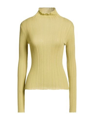 Agnona Turtleneck Lime Size Cashmere, Silk