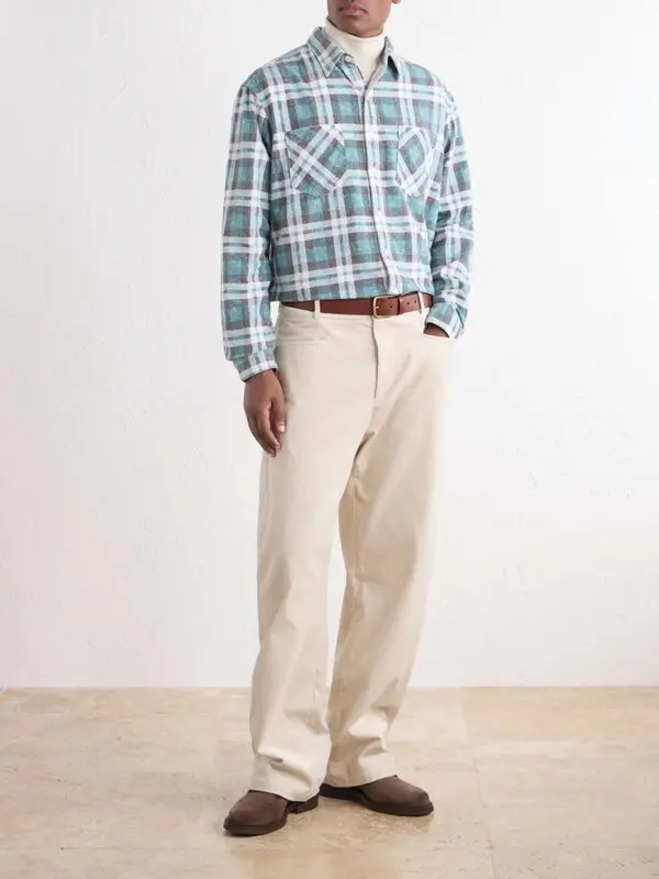 Polo Ralph Lauren Checked Cotton-flannel Shirt