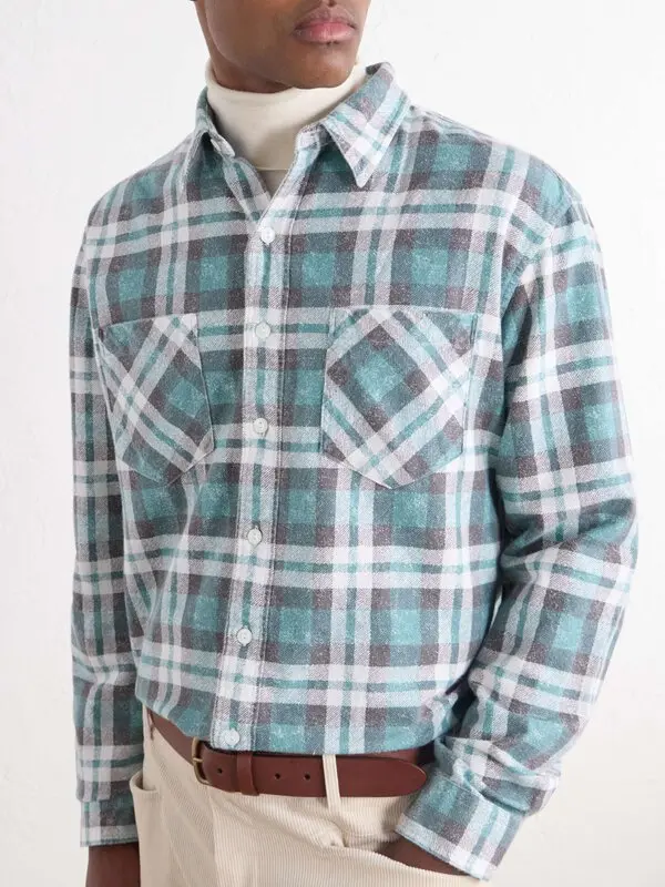 Polo Ralph Lauren Checked Cotton-flannel Shirt
