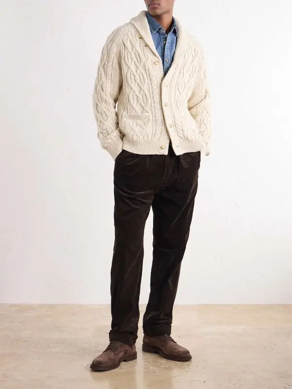 Polo Ralph Lauren Cable-knit Cotton Cardigan