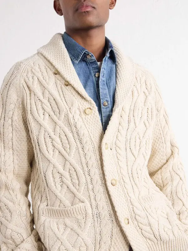 Polo Ralph Lauren Cable-knit Cotton Cardigan