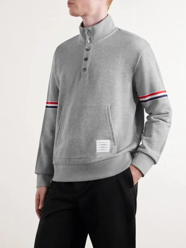 Thom Browne Cotton-piqué Sweatshirt