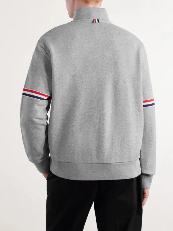 Thom Browne Cotton-piqué Sweatshirt