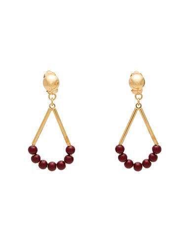 Marni Earrings Metal, Resin - Red