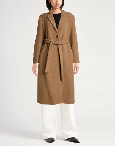Herno Coat Camel Size Alpaca Wool, Polyamide, Virgin Wool