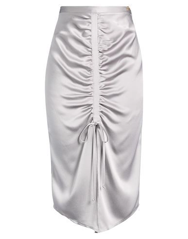 Elisabetta Franchi Midi Skirt Size Acetate, Viscose - Grey