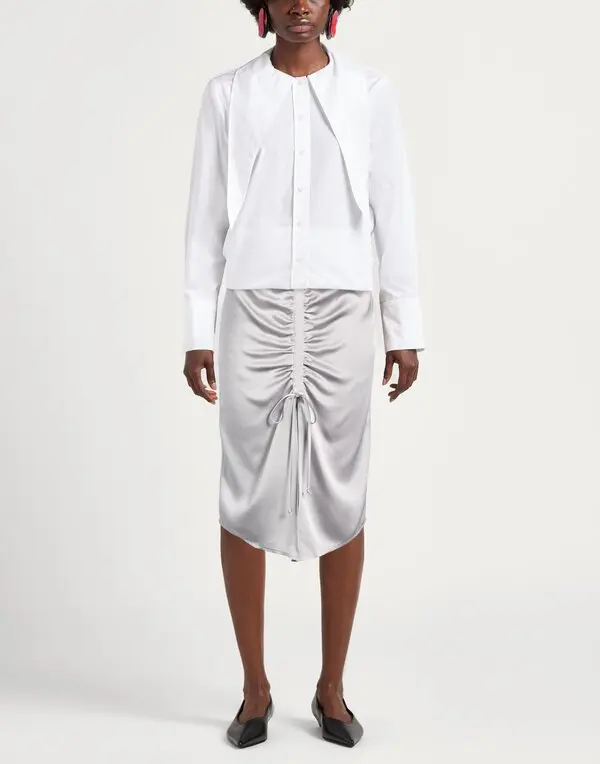 Elisabetta Franchi Midi Skirt Size Acetate, Viscose
