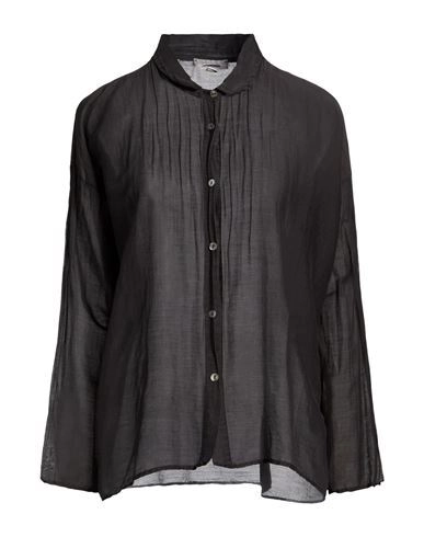 Crossley Shirt Size Cotton, Silk - Black