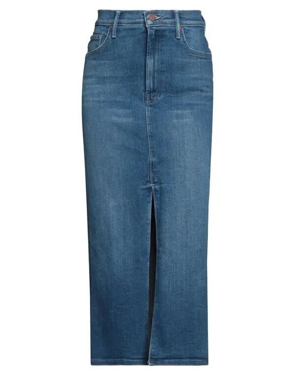 MOTHER Denim Skirt Size Cotton, Lyocell, Polyester, Elastane