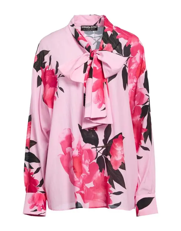 Chiara Boni La Petite Robe Top Size Silk - Pink