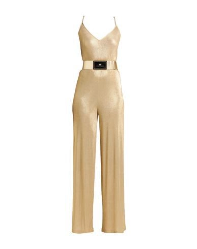 Elisabetta Franchi Jumpsuit Size Viscose, Elastane - Gold