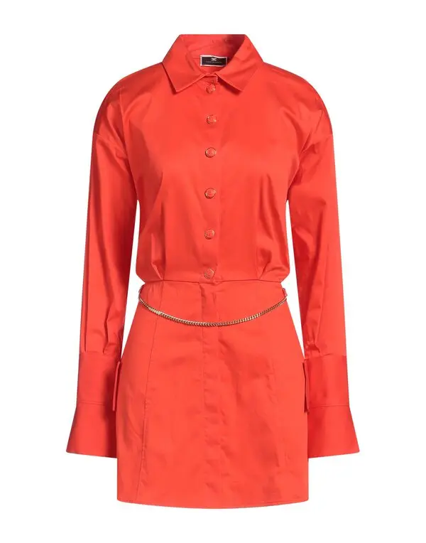 Elisabetta Franchi Mini Dress Size Cotton, Elastane