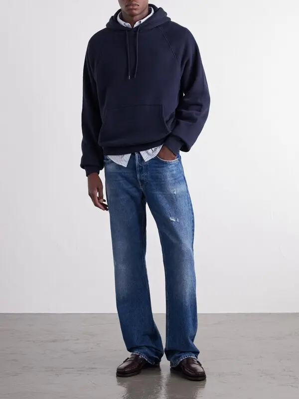 A.p.c. Thimothe Cotton-jersey Hoodie