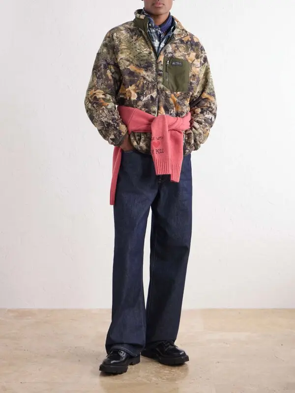 Polo Ralph Lauren Camouflage-print Fleece Jacket