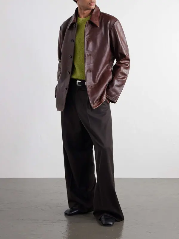 Studio Nicholson Leather Jacket