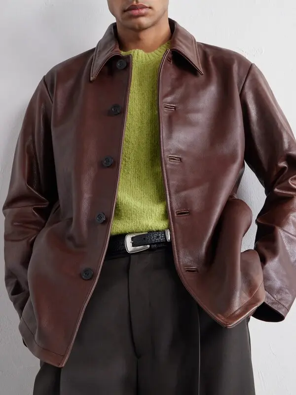 Studio Nicholson Leather Jacket