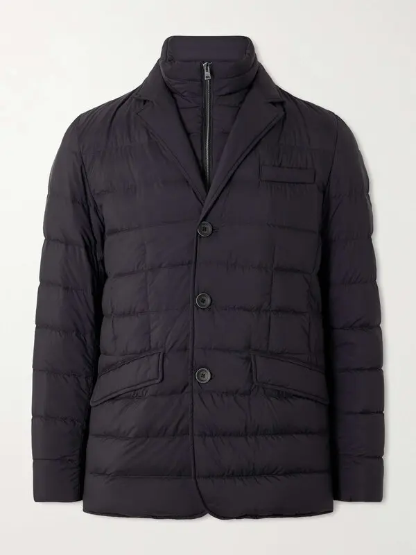 Herno La Giacca Layered Padded Shell Jacket