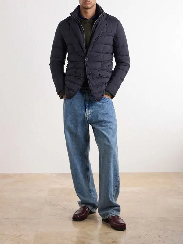 Herno La Giacca Layered Padded Shell Jacket