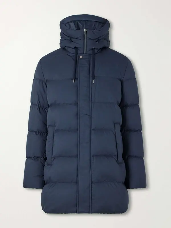 Herno Arendelle Quilted Shell Hooded Down Jacket