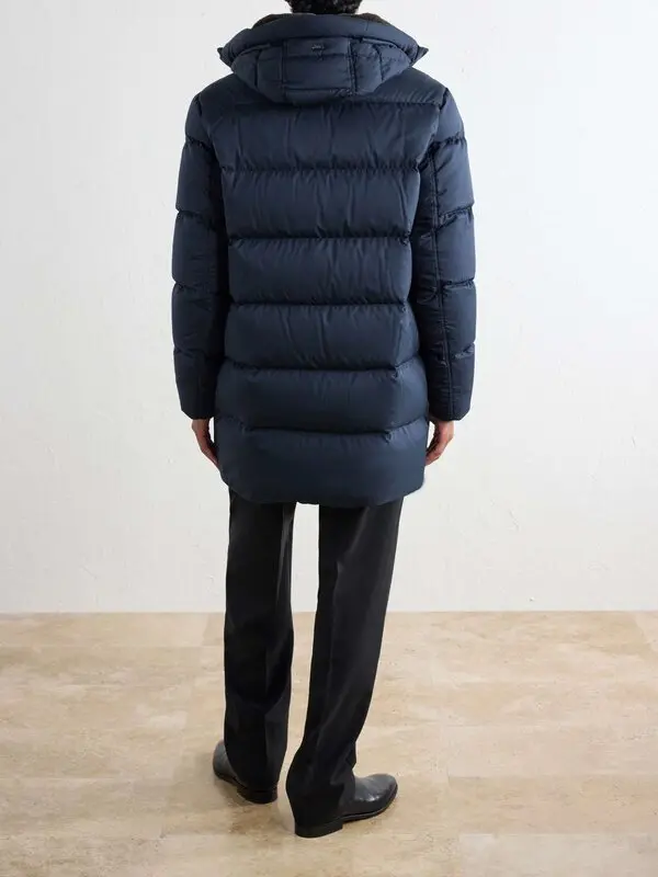 Herno Arendelle Quilted Shell Hooded Down Jacket