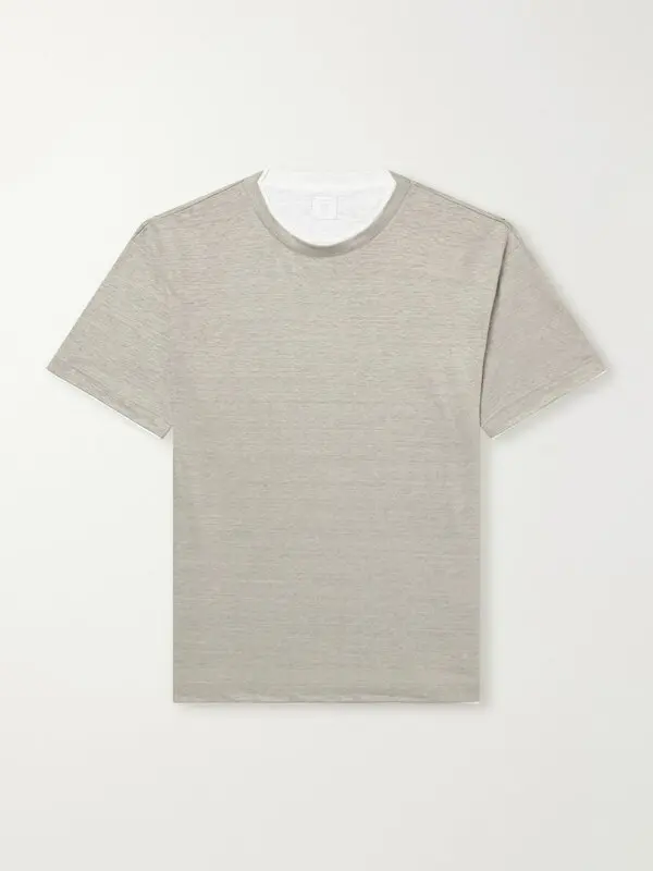 Eleventy Linen T-shirt - Green