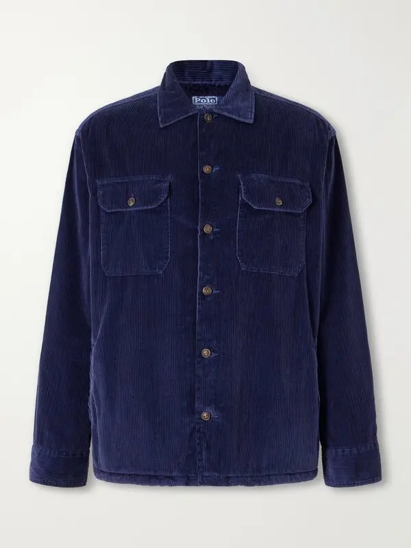 Polo Ralph Lauren Cotton-corduroy Shirt - Blue