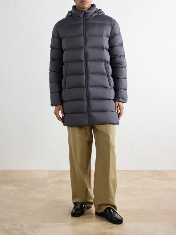 Herno Ecoage Padded Quilted Down Jacket - Gray