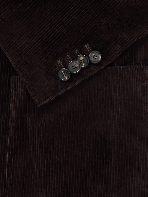 DE PETRILLO Forcella Cotton-blend Corduroy Suit Jacket