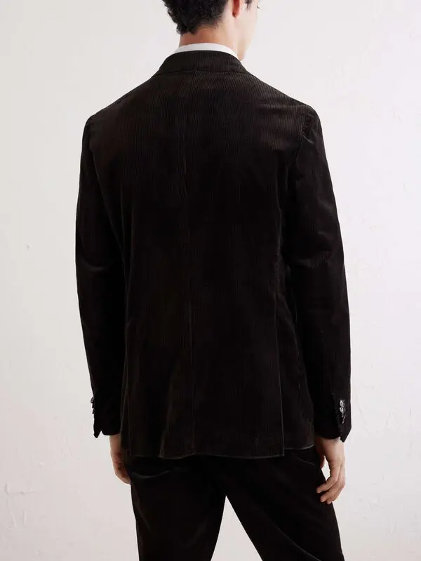 DE PETRILLO Forcella Cotton-blend Corduroy Suit Jacket