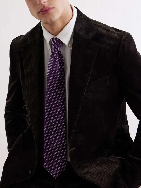 DE PETRILLO Forcella Cotton-blend Corduroy Suit Jacket
